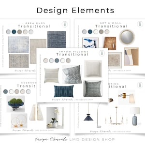 Benjamin Moore Transitional Paint Color Palette | Whole House Paint ...