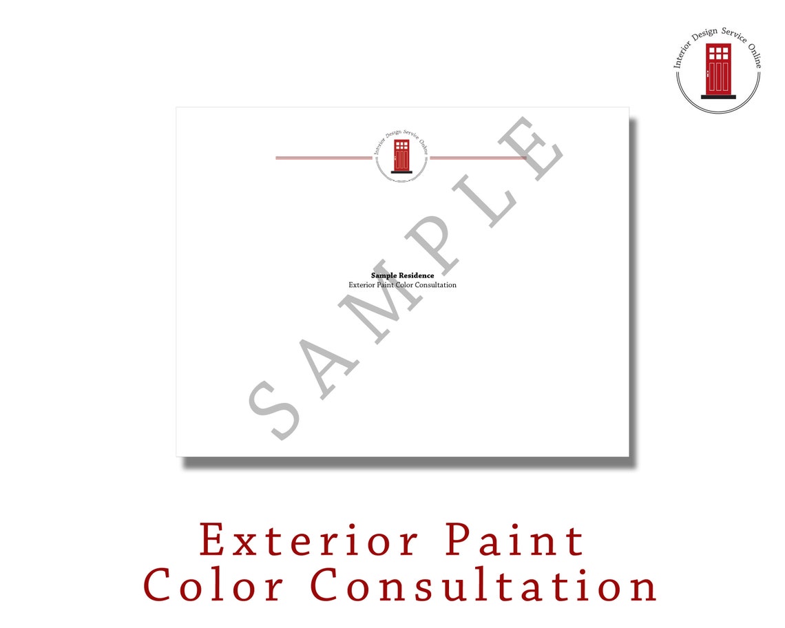 Additional Paint Color Scheme for Exterior Paint Color - Etsy