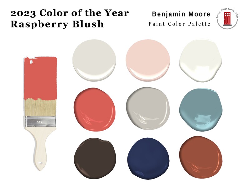 Raspberry Blush 2023 Benjamin Moore Color Year 2023 Benjamin - Etsy Finland