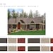 Rustic Exterior Paint Color Palettes Paint Colors for Exterior - Etsy