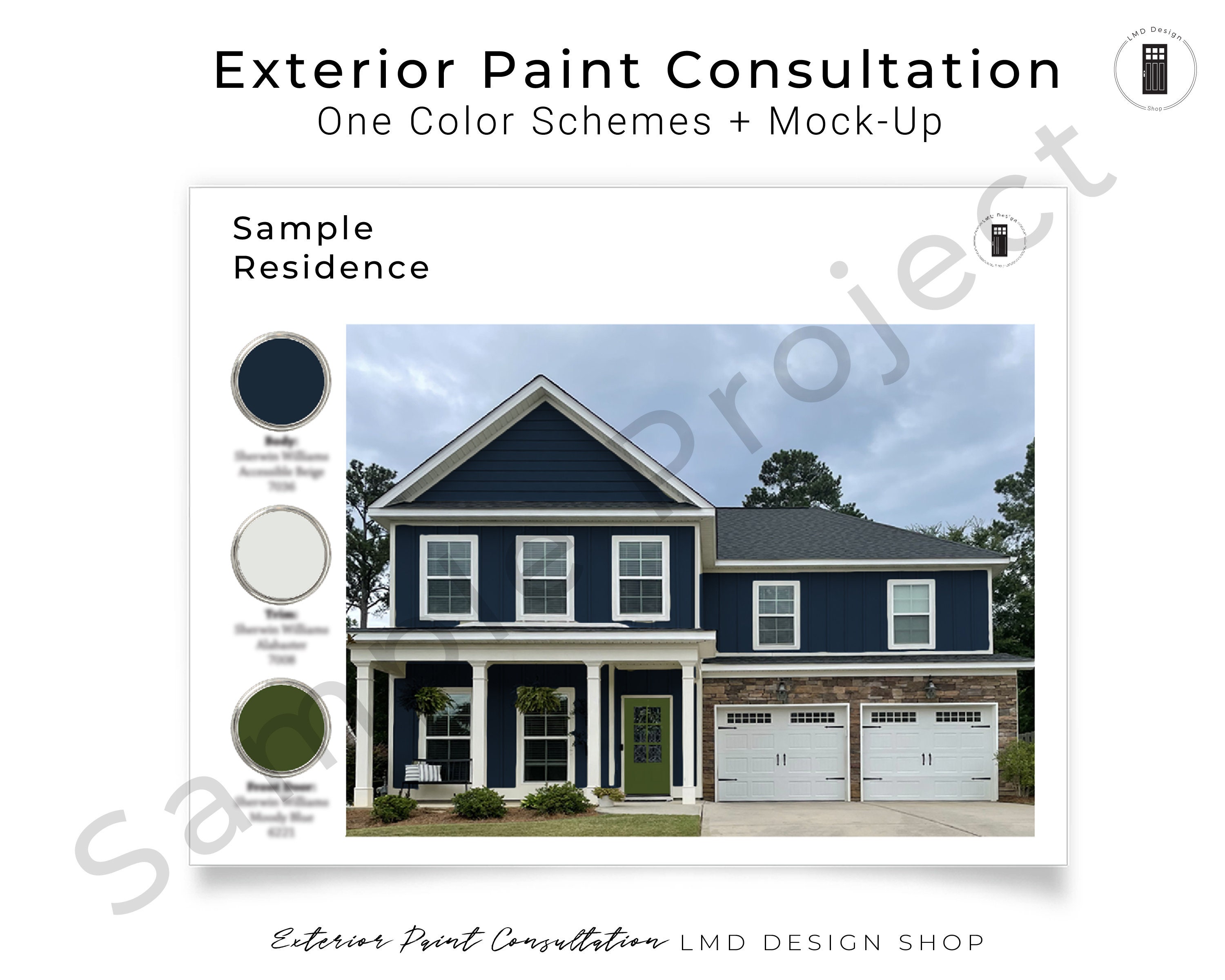 Additional Paint Color Scheme for Exterior Paint Color Consultation ...