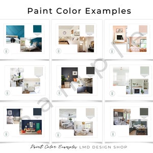 Benjamin Moore Transitional Paint Color Palette | Whole House Paint ...