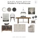 Modern Farmhouse Room Design Bundle Rustic House Design Mood Board ...