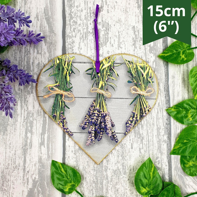 Lavender Heart - Etsy