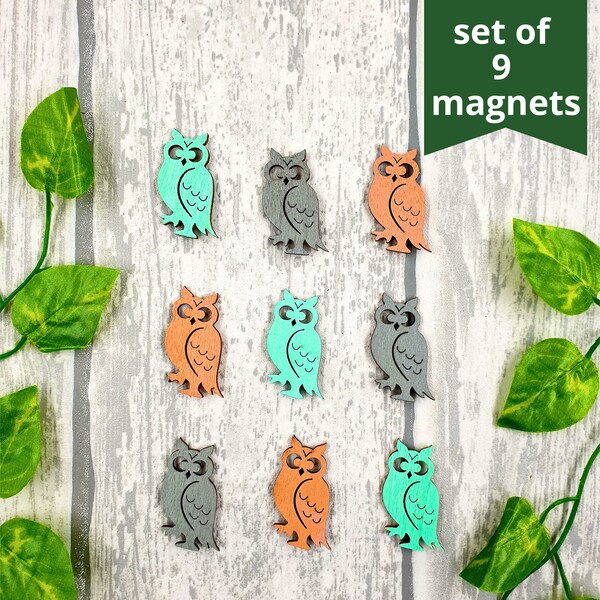 Owl Magnets - Etsy