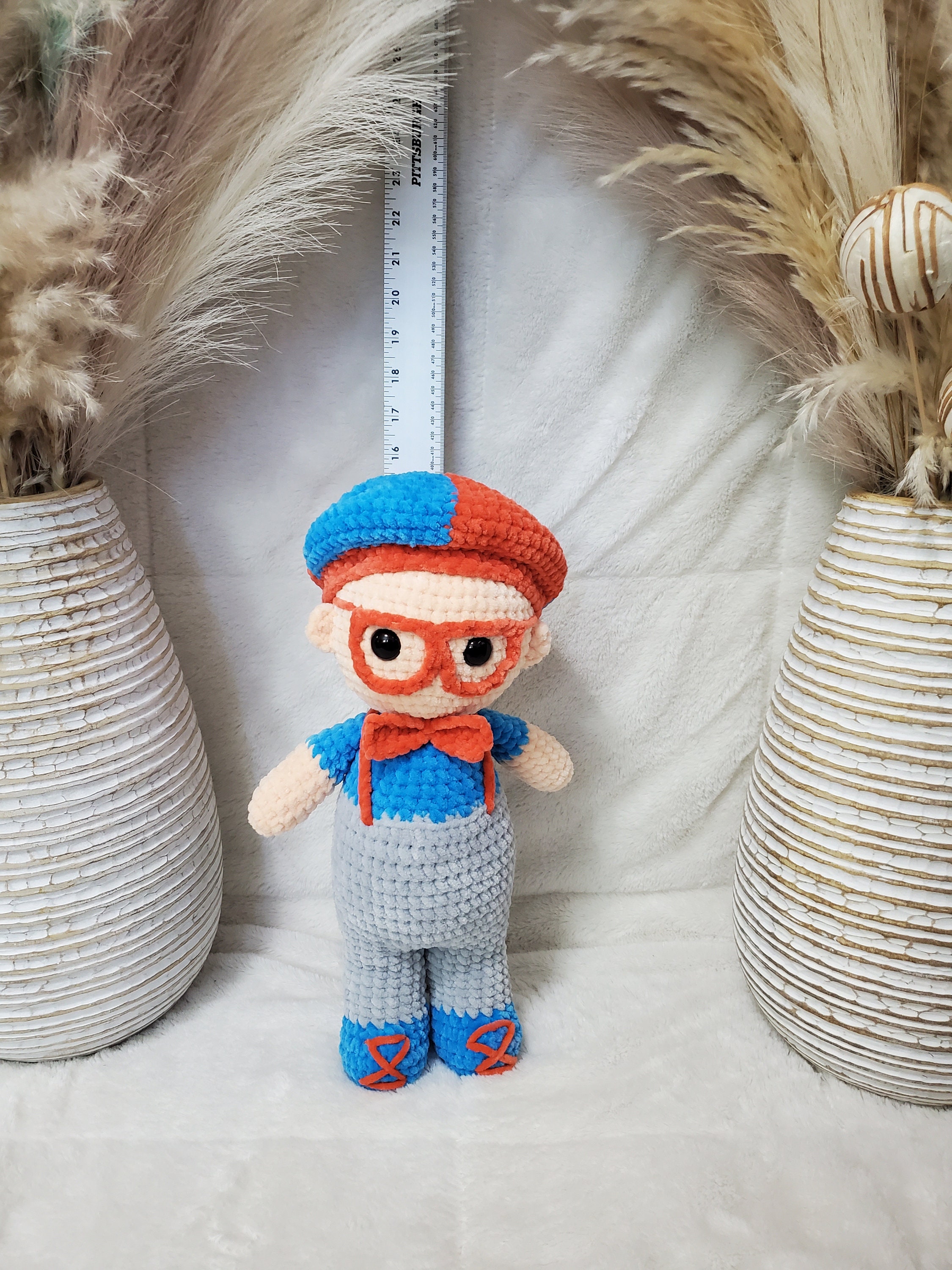 Crochet Blippi Doll - Etsy