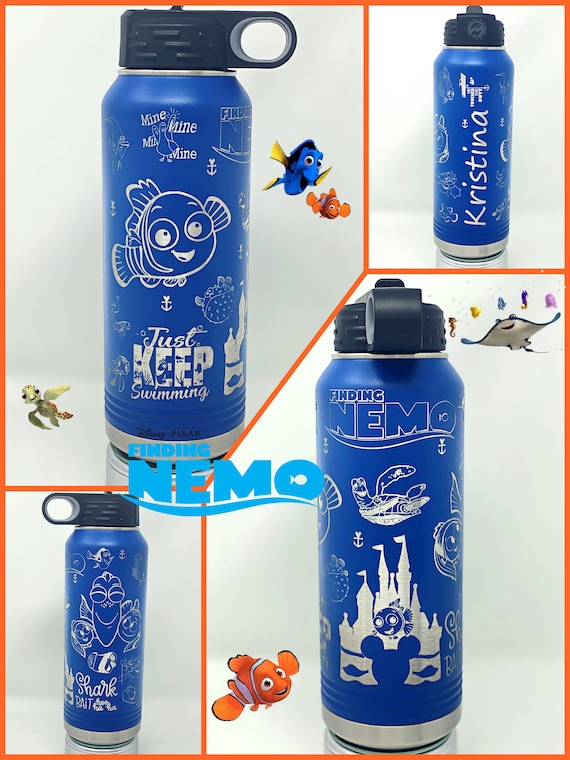 Finding Nemo Custom 20 Oz 32 Oz or 40 Oz. Water Bottle - Etsy