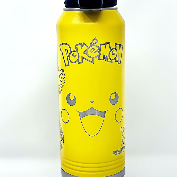 Pikachu Drinks Bottles - Etsy