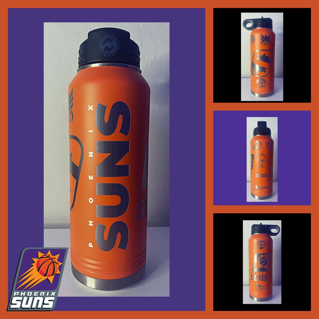 Phoenix Suns Option 1. 20 Oz, 32 Oz. or 40 Oz. Custom, Personalized ...