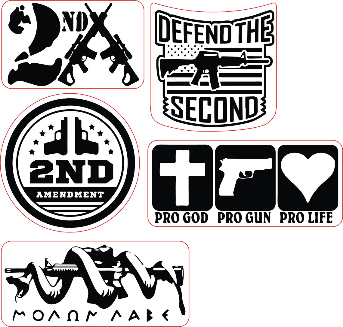 Second Amendment Designs SVG File - Etsy