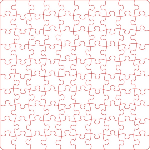 Jigsaw Svg - Etsy
