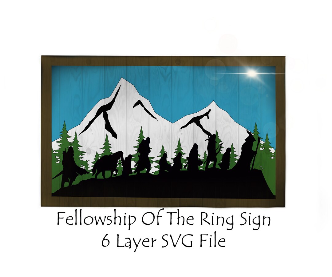 Fellowship Sign SVG File - Etsy
