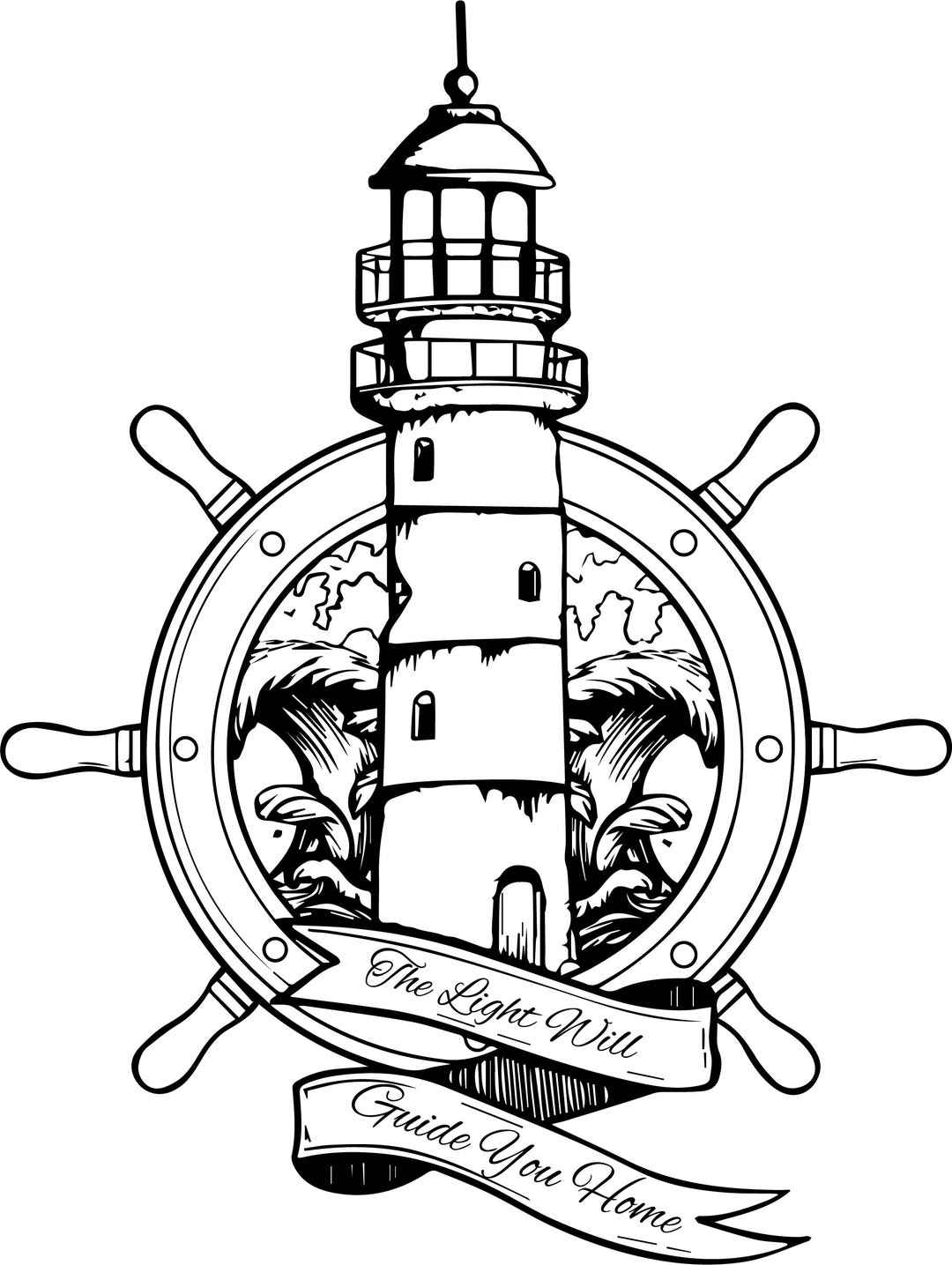 Lighthouse SVG File - Etsy