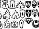Skyrim Map Symbols SVG File - Etsy Canada