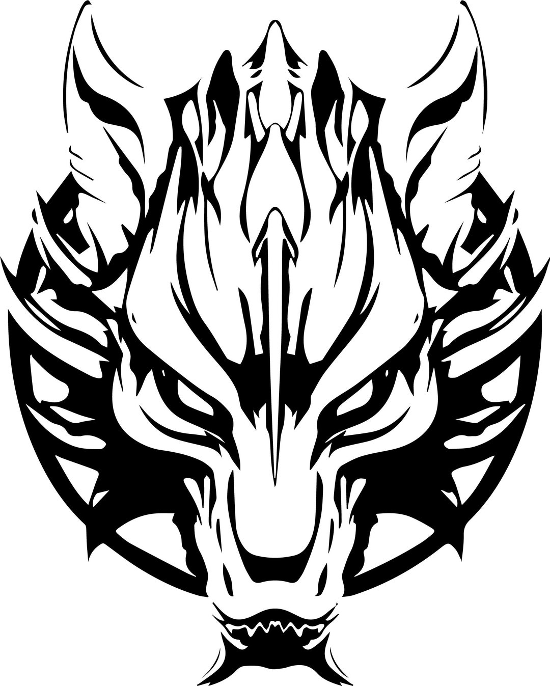 Fenrir SVG File - Etsy