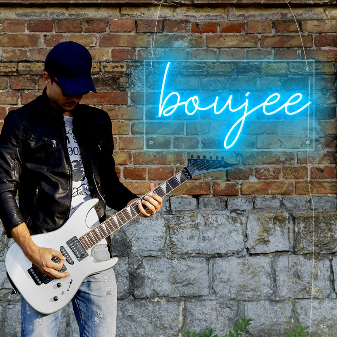Boujee Neon Sign | Custom LED Neon Light | Home, Business and Shop ...