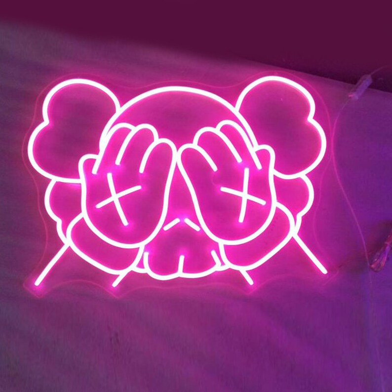 Custom Neon Sign KISS Neon Lights Personalized Pattern Party - Etsy