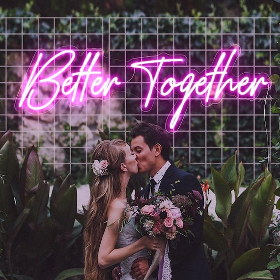 Wedding Reception Signs Better Together Sign Wedding | Etsy