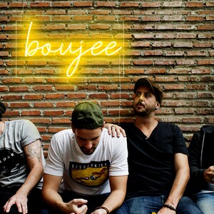 Boujee Neon Sign | Custom LED Neon Light | Home, Business and Shop ...