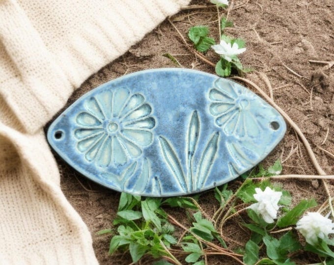 Handmade Ceramic Journal Connector: Two-hole Journal Strap - Etsy