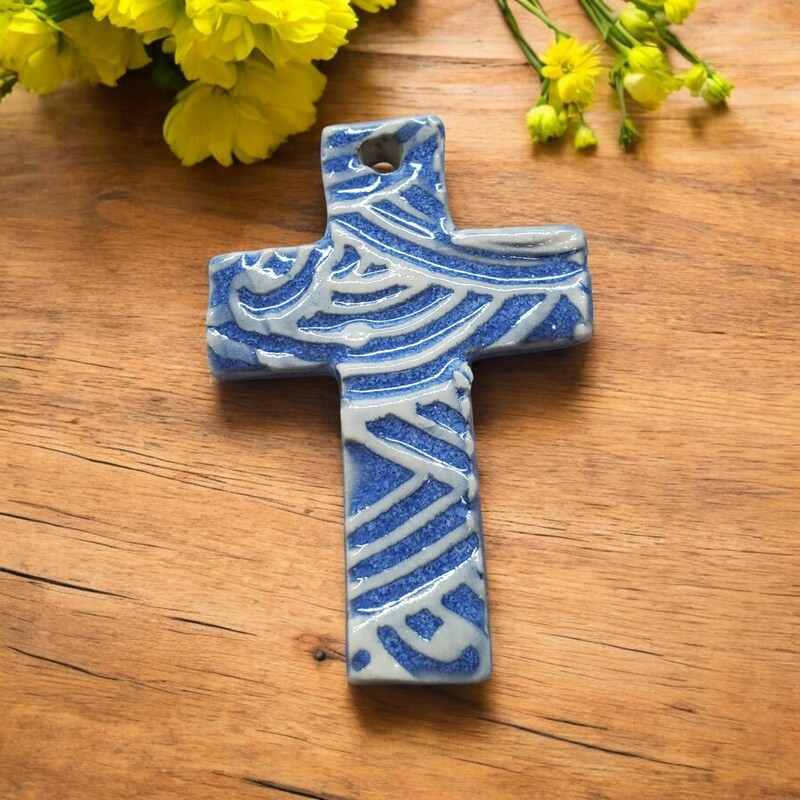 Ceramic Cross - Etsy