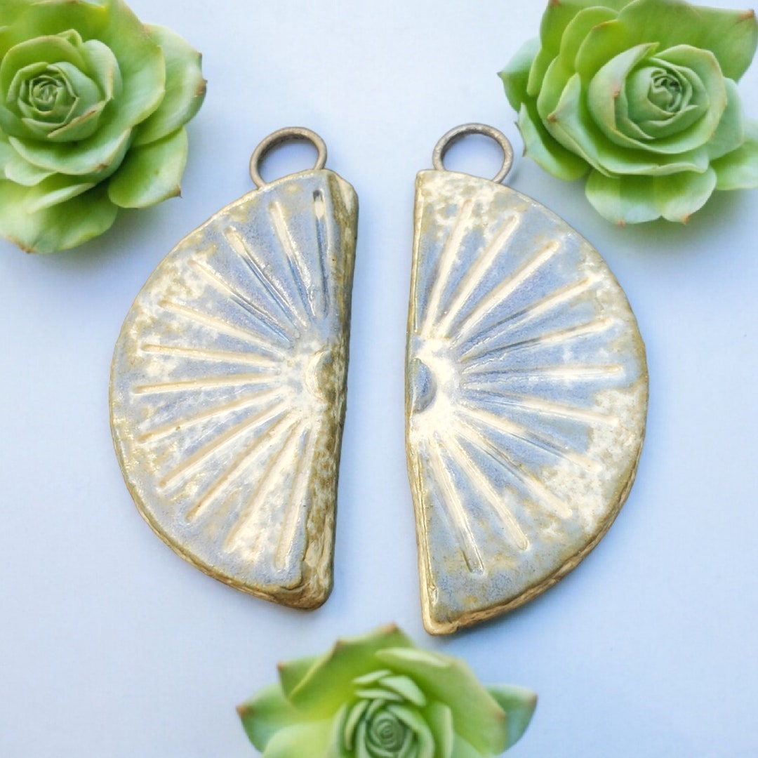 Handmade Charms Ceramic Charms for Making Jewelry Lightweight Charms ...