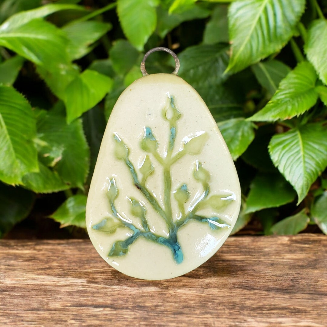 Porcelain Pendant Porcelain Charms for Making Jewelry Lightweight ...