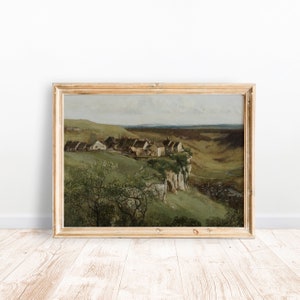 Vintage Cottage Still Life Gallery Wall Art Set - Moody Floral ...