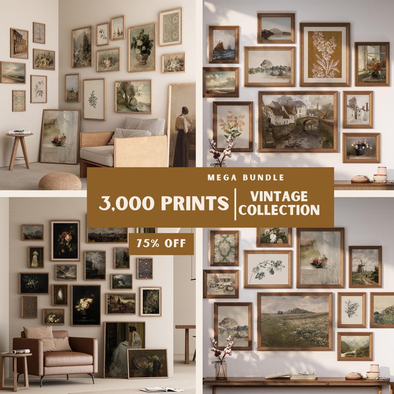 Wall Art Vintage Small - Etsy