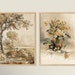 Printable Vintage Gallery Wall Set Antique Wall Art Prints - Etsy