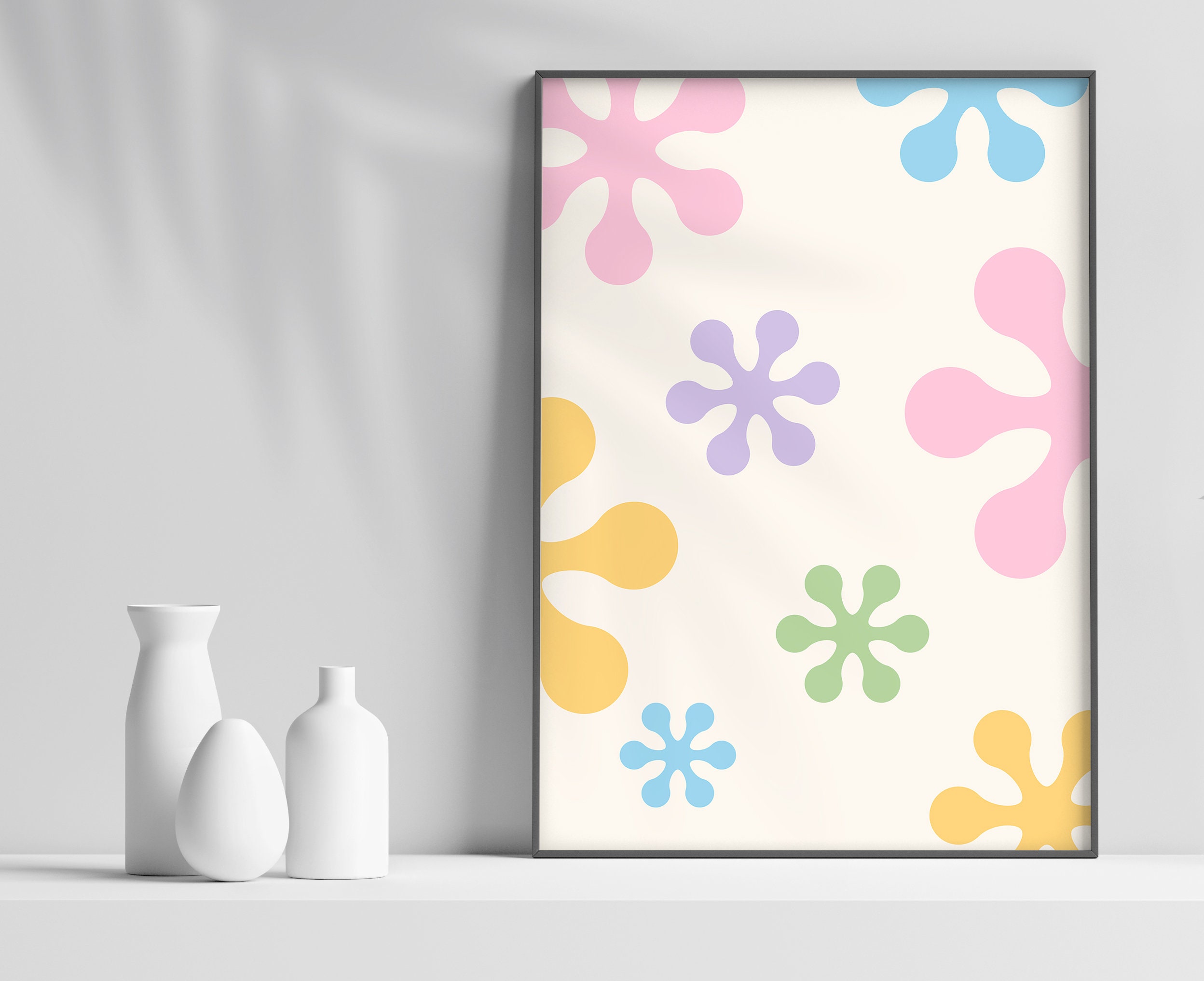 Danish Pastel Print Pastel Printable Wall Art Danish Pastel | Etsy