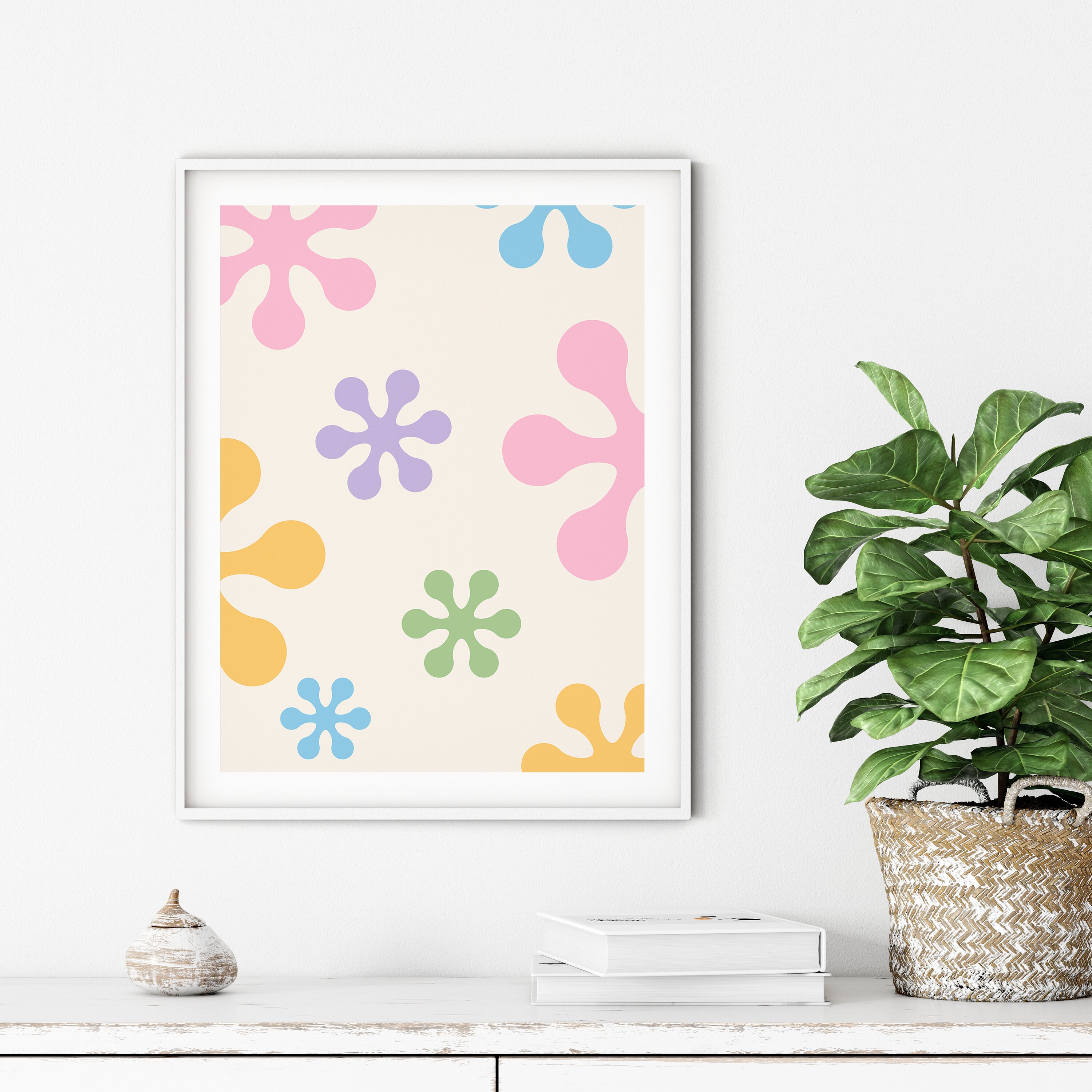 Danish Pastel Print Pastel Printable Wall Art Danish Pastel | Etsy