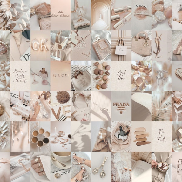 Beige Aesthetic Collage - Etsy