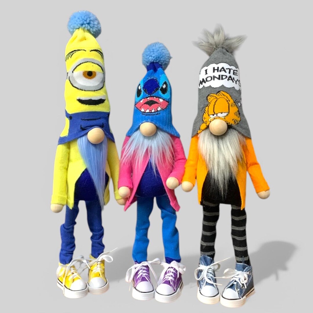 Minion, Stitch & Garfield Inspired, 16 Tall - Etsy