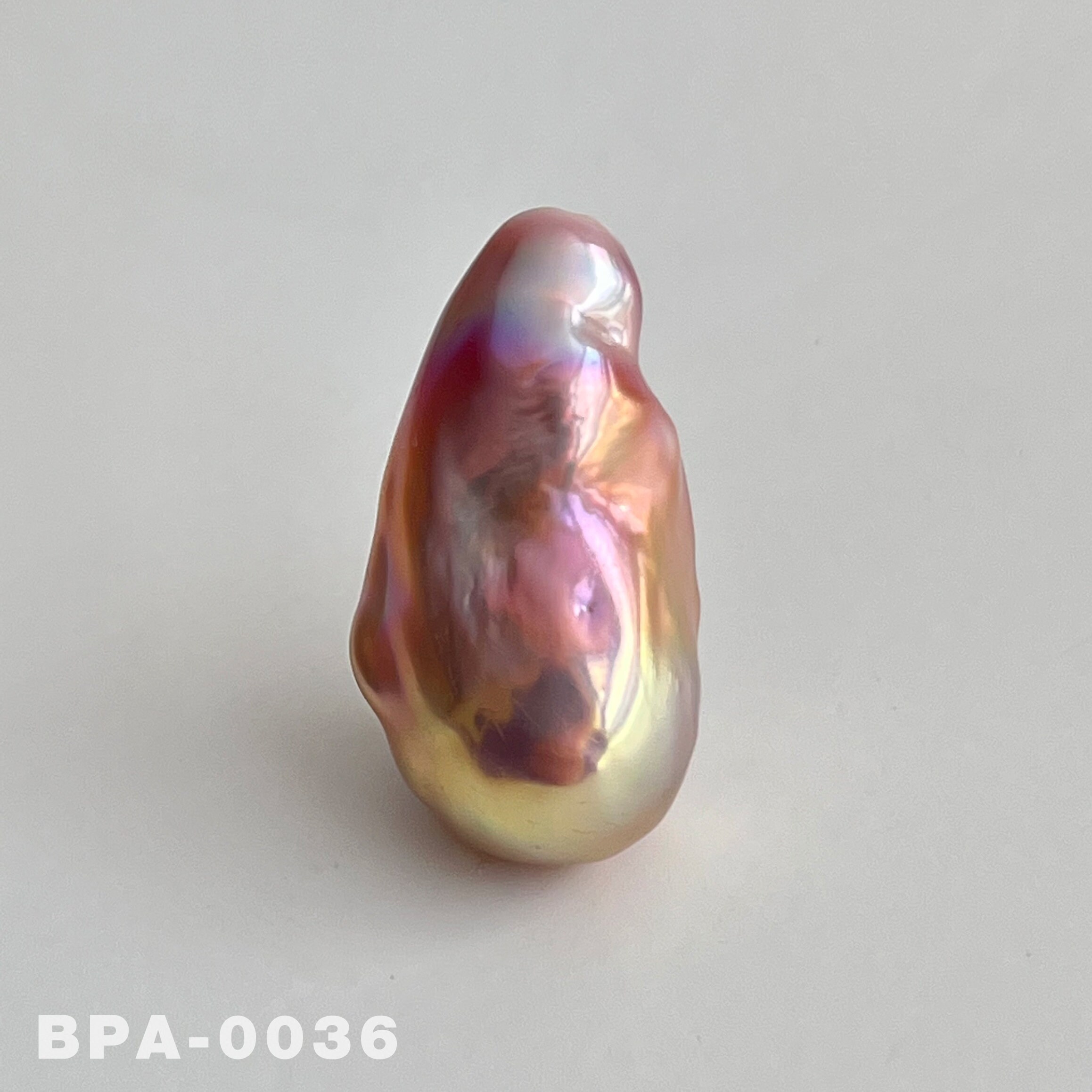 Gold & Purple Rainbow Fireball Pearl Flame Ball Natural Metallic ...