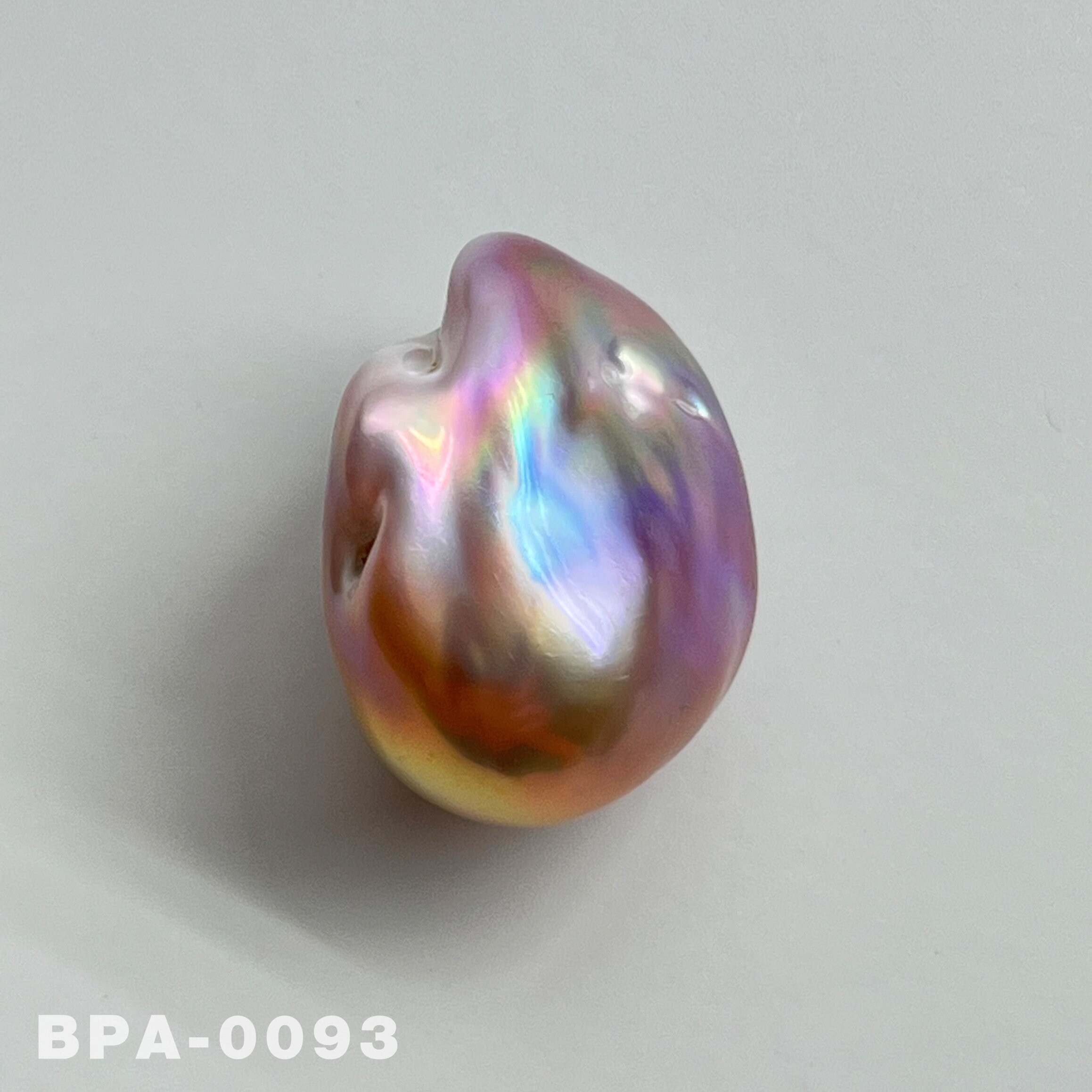 Gold & Purple Rainbow Fireball Pearl Flame Ball Natural Metallic ...