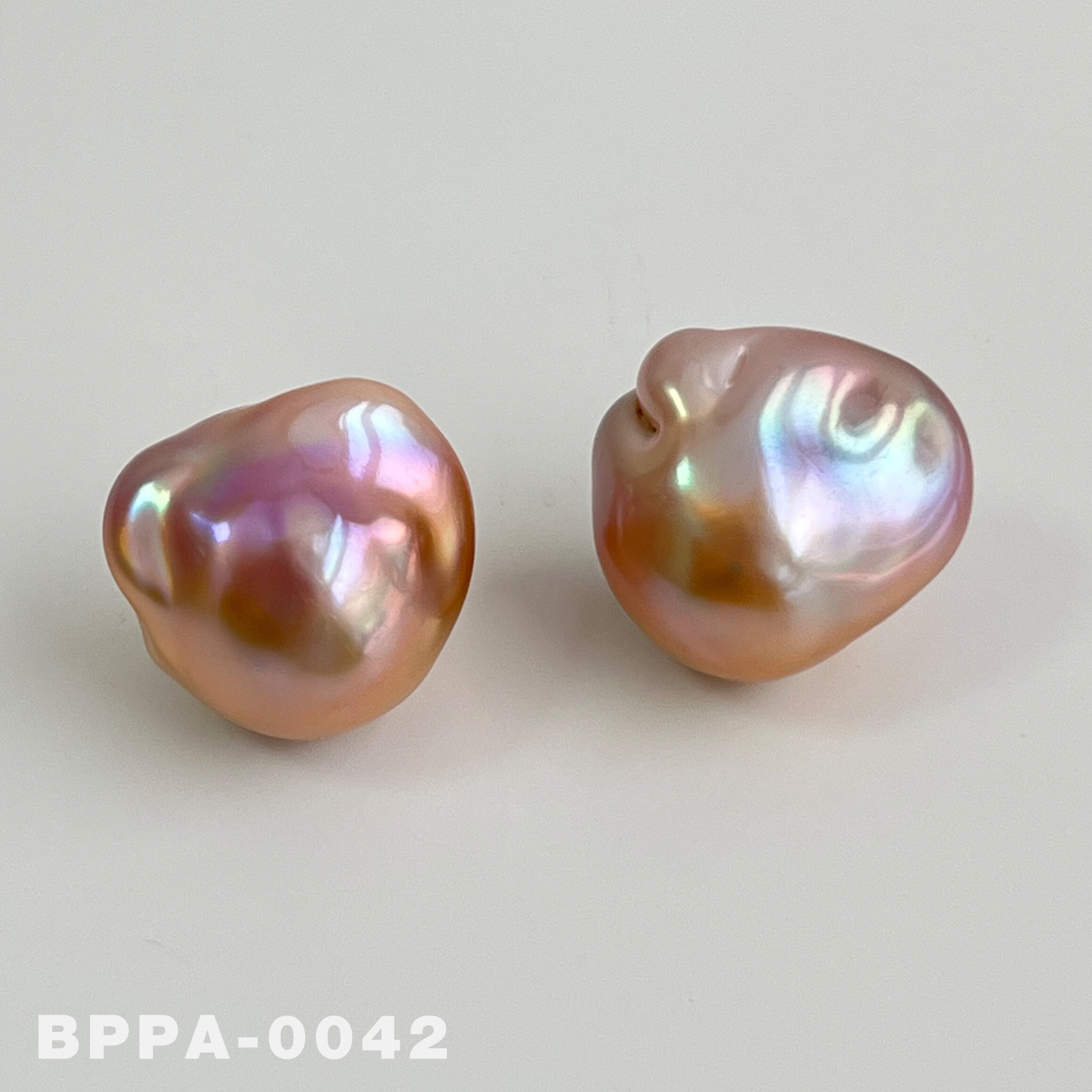 Large Size Gold and Purple Rainbow Fireball Pearls Flame Ball Natural ...