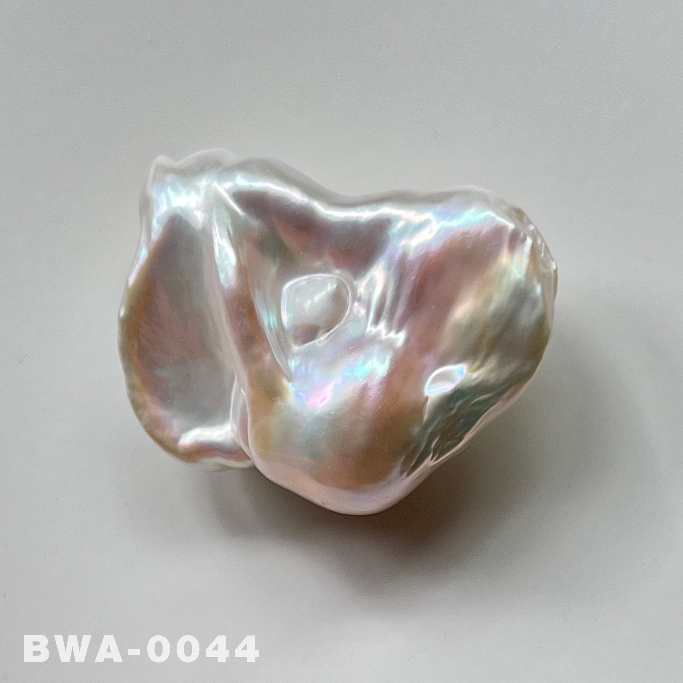 Extra Large Size White Rainbow Fireball Pearl Flameball Natural Baroque ...