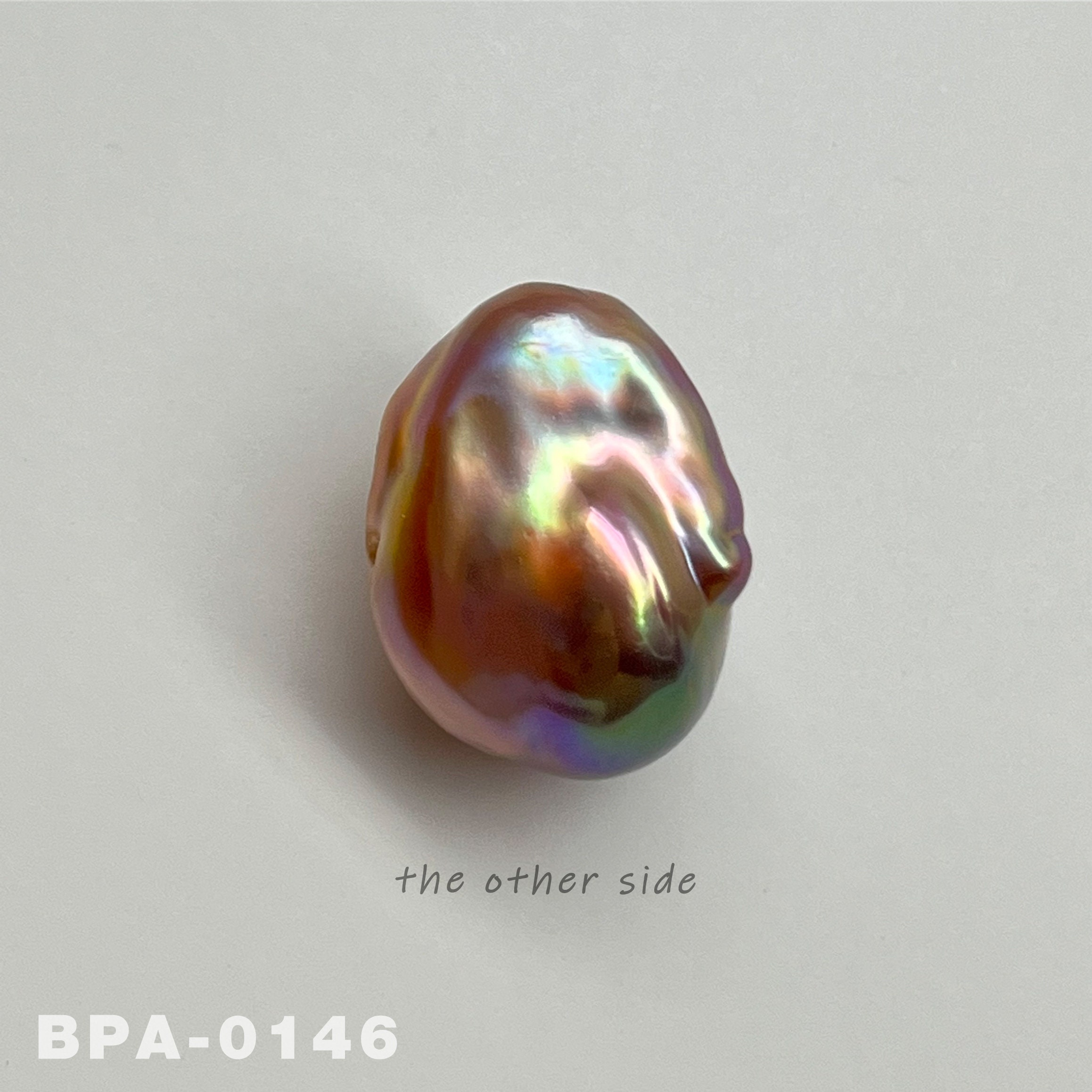 Purple & Gold Rainbow Fireball Pearl Flame Ball Natural - Etsy