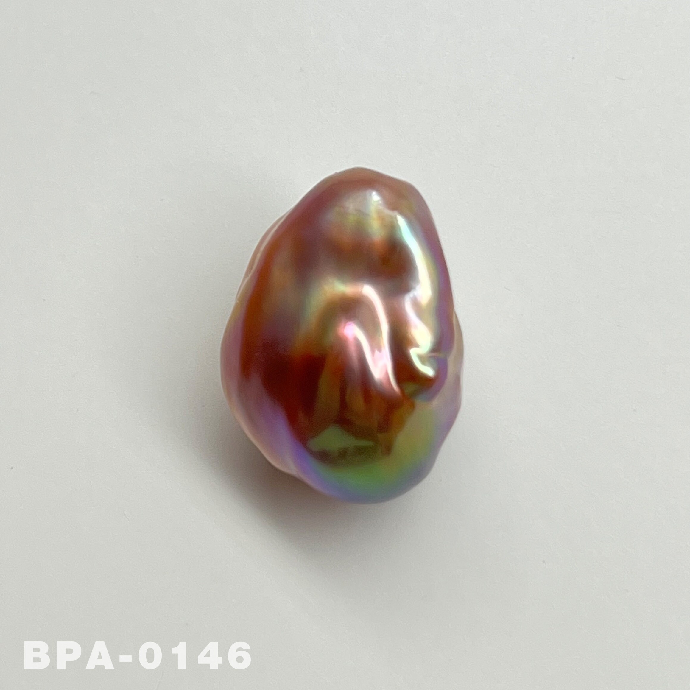 Purple & Gold Rainbow Fireball Pearl Flame Ball Natural - Etsy