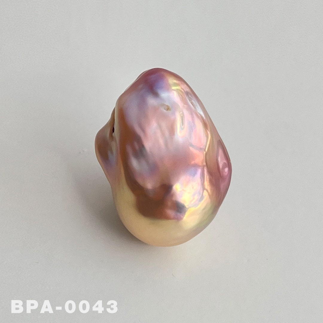 Gold & Purple Rainbow Fireball Pearl Flame Ball Natural Metallic ...