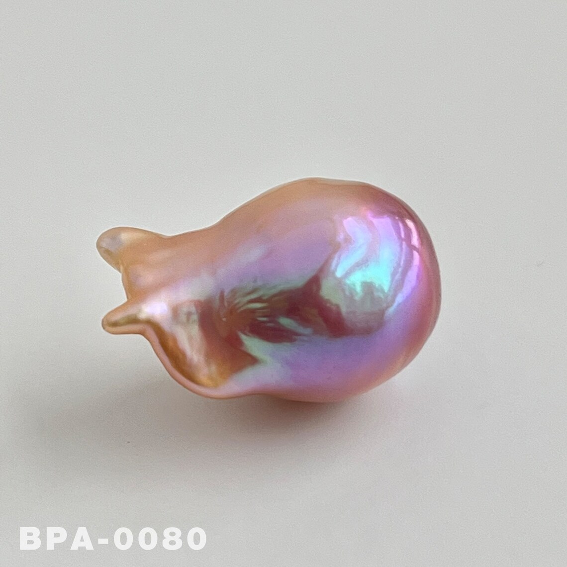 Purple & Gold Rainbow Fireball Pearl Flame Ball Natural Metallic ...