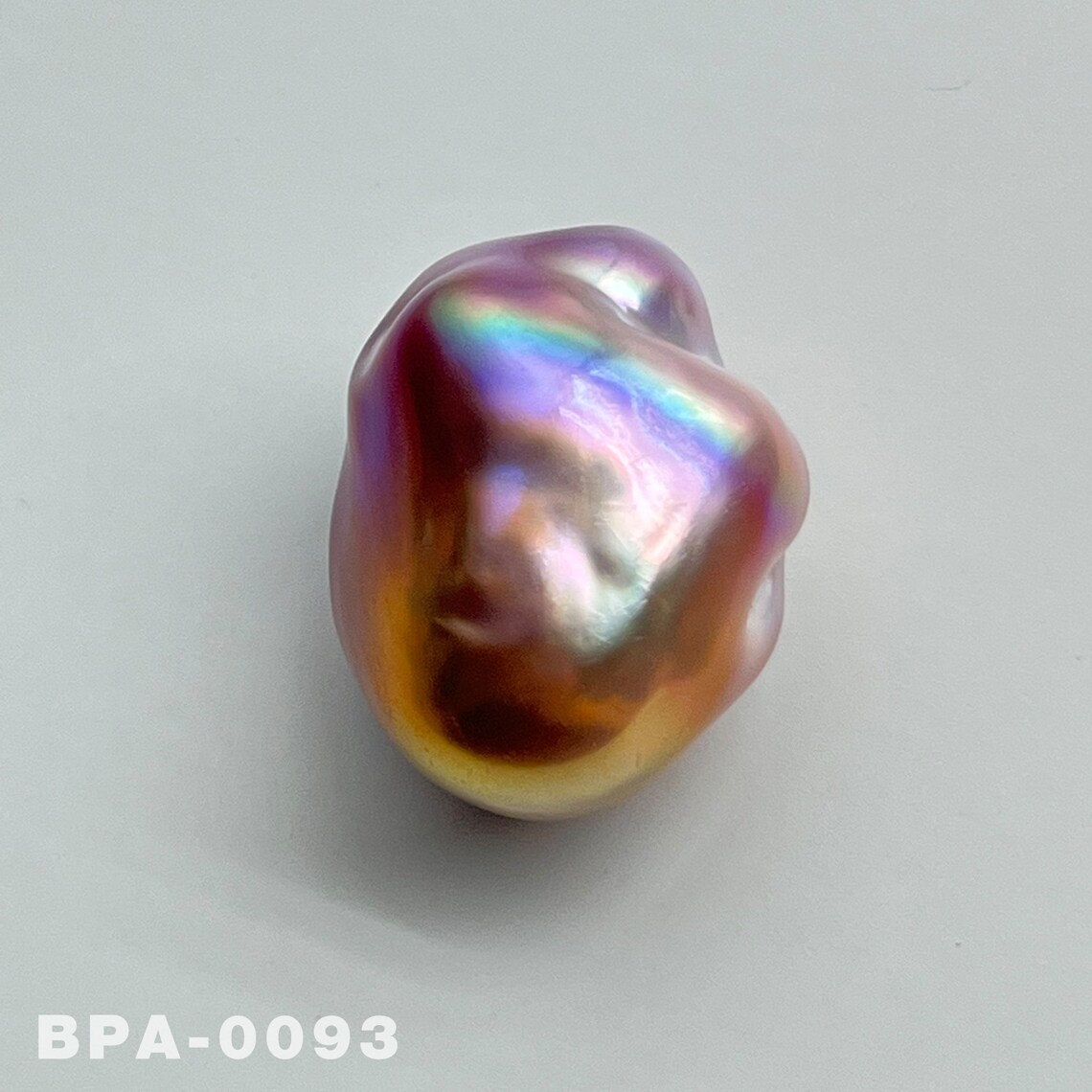 Gold & Purple Rainbow Fireball Pearl Flame Ball Natural Metallic ...