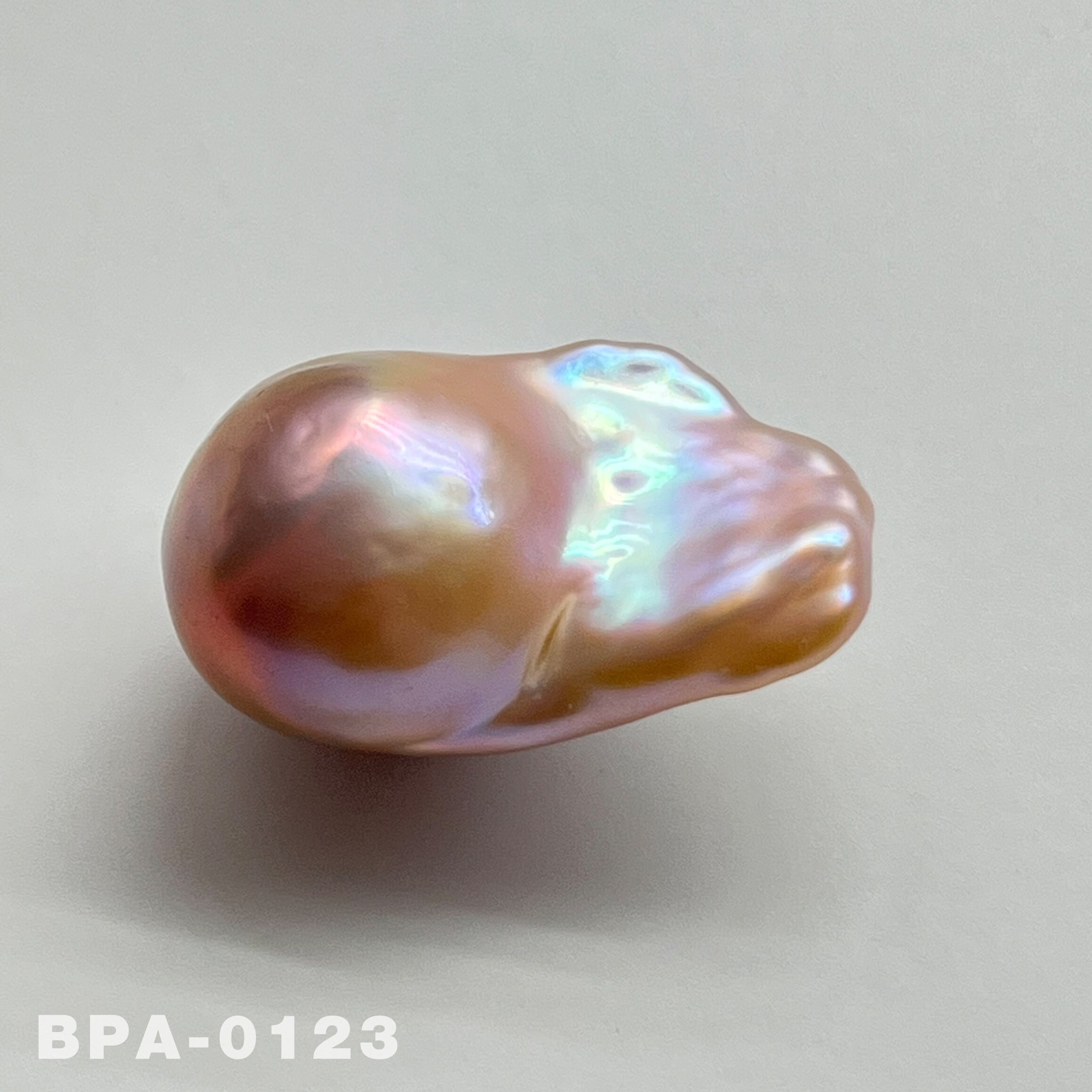 Gold & Purple Rainbow Fireball Pearl Flame Ball Natural Metallic ...