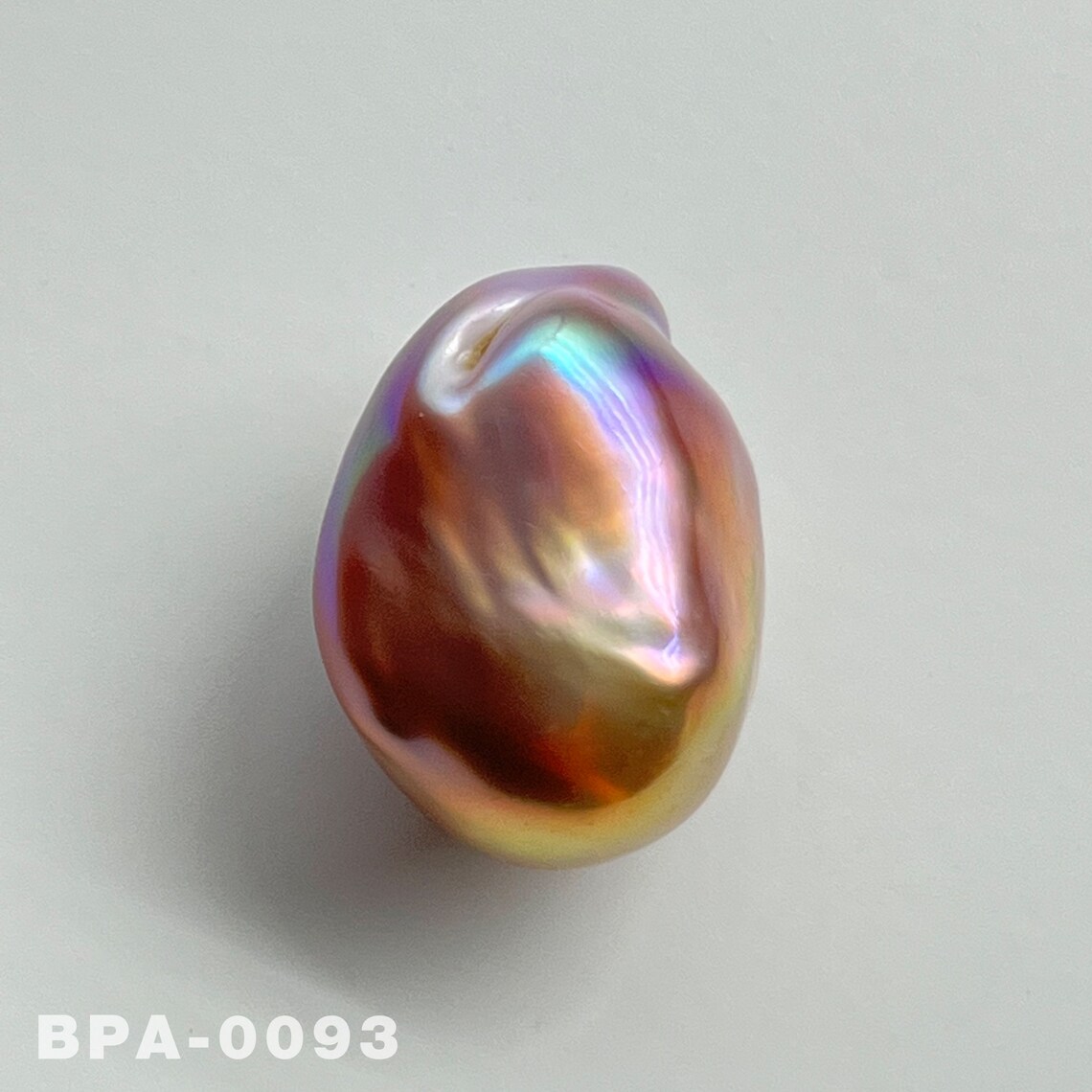 Gold & Purple Rainbow Fireball Pearl Flame Ball Natural Metallic ...