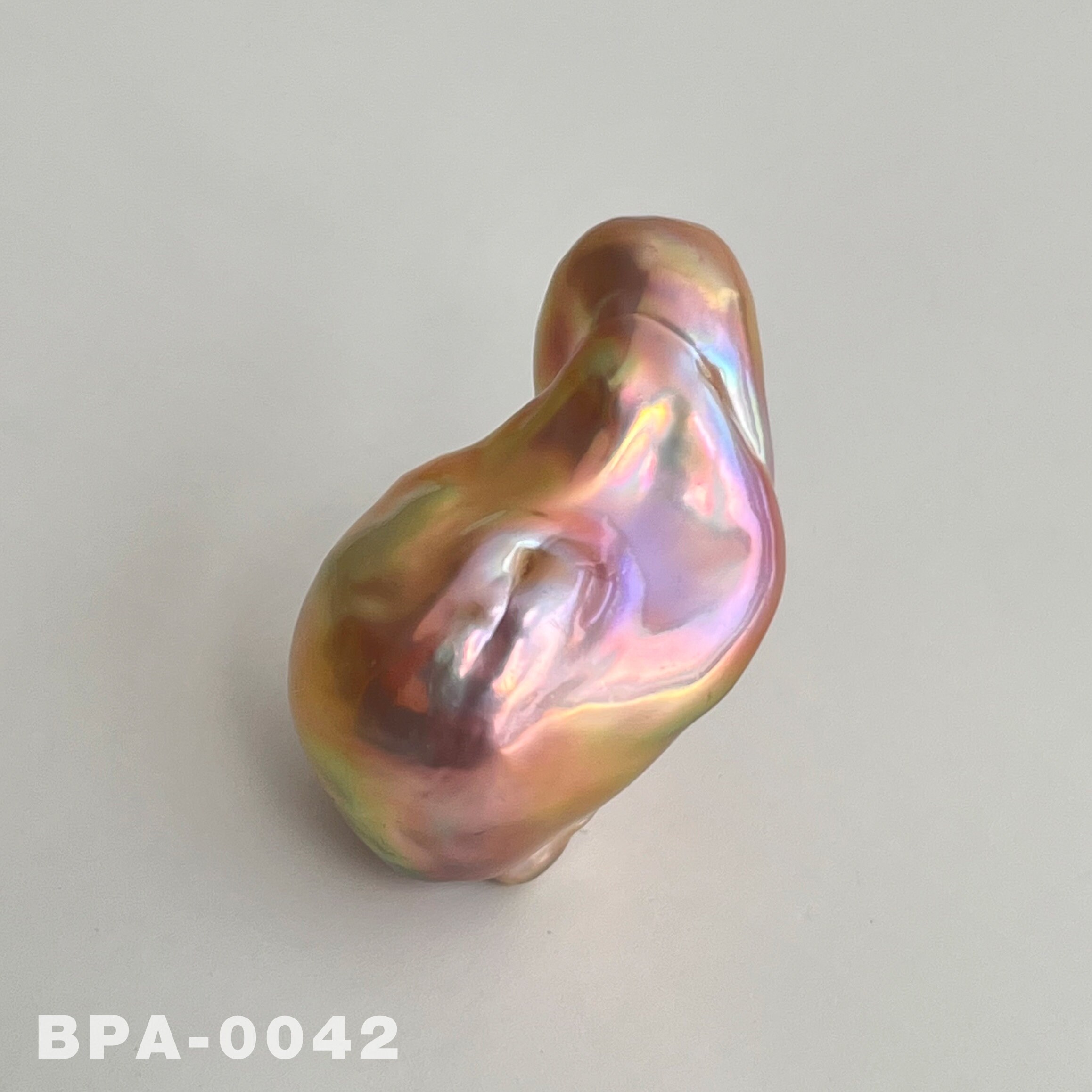 Gold & Purple Rainbow Fireball Pearl Flame Ball Natural Metallic ...