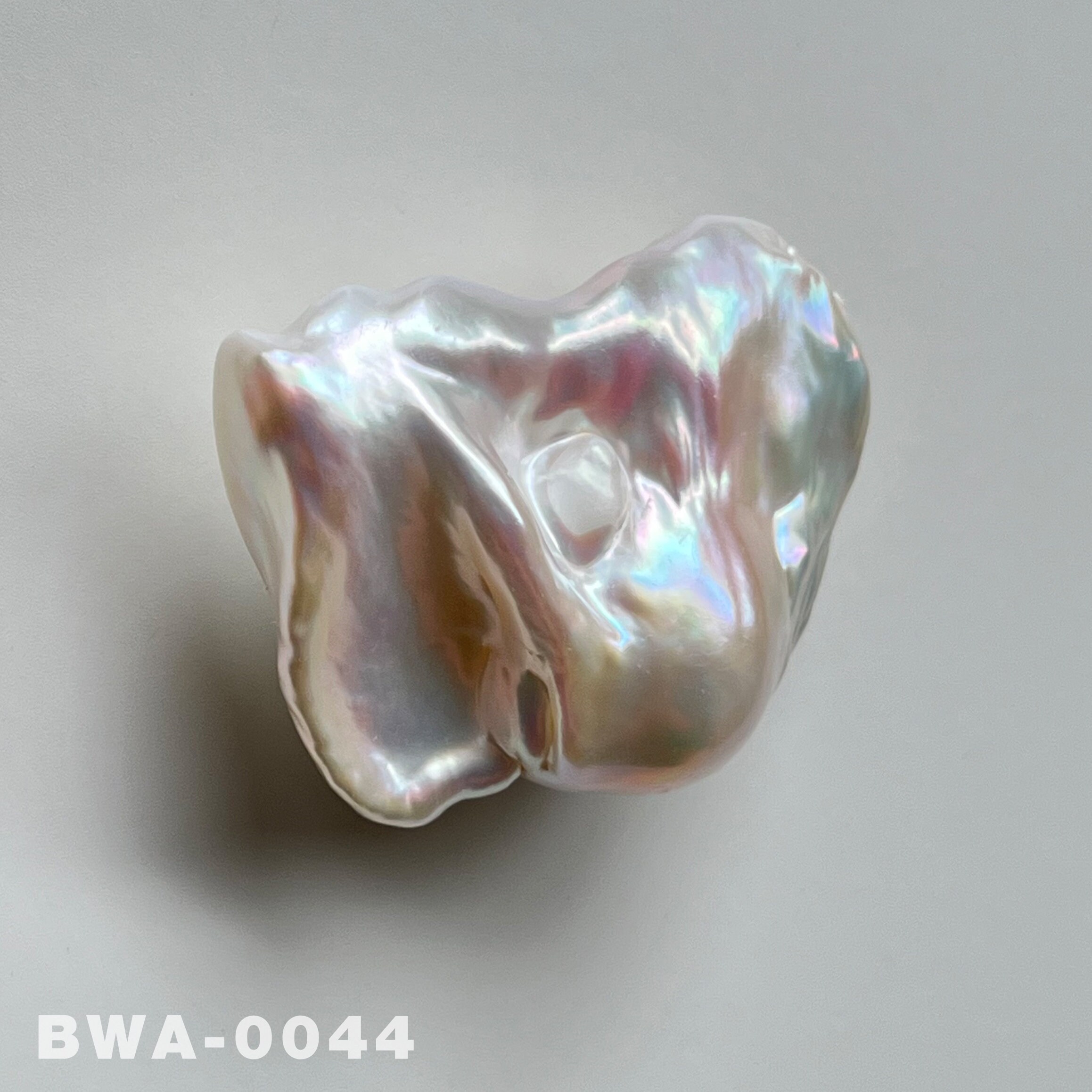 Extra Large Size White Rainbow Fireball Pearl Flameball Natural Baroque ...