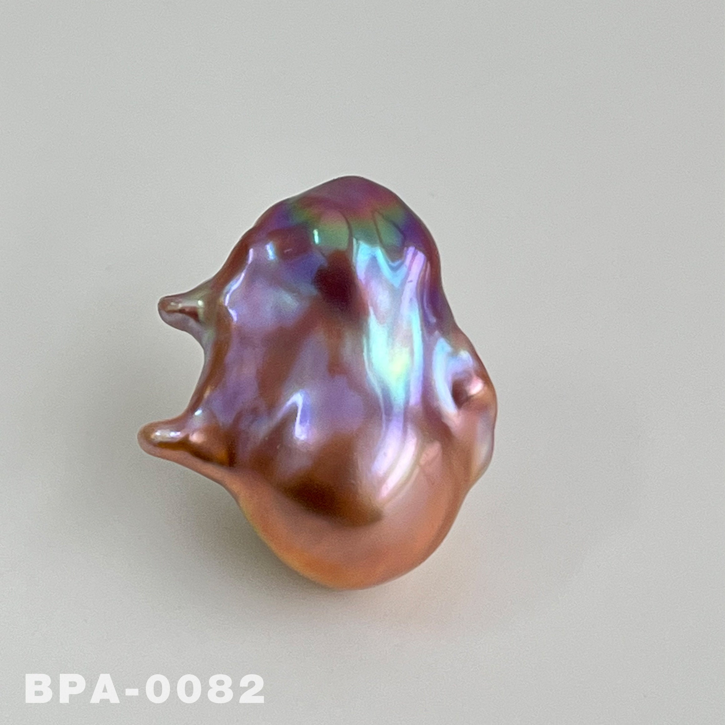 Gold & Purple Rainbow Fireball Pearl Flame Ball Natural Metallic ...