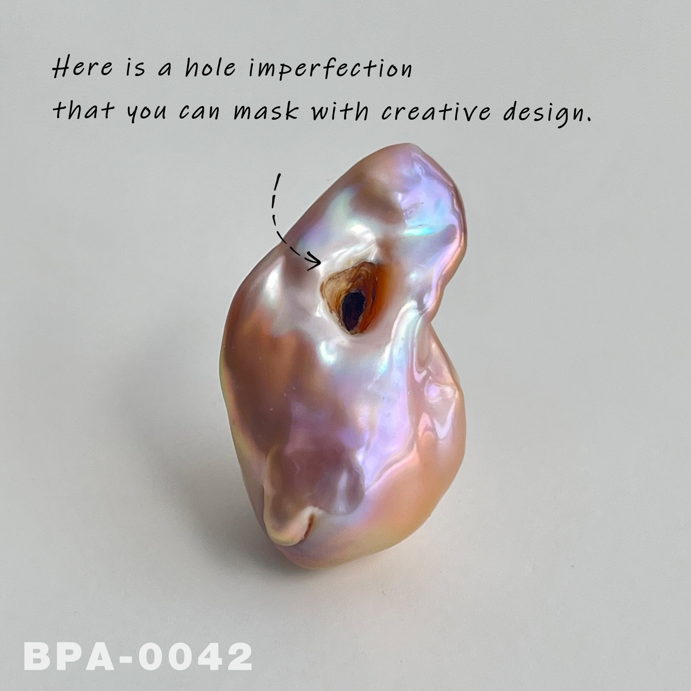 Gold & Purple Rainbow Fireball Pearl Flame Ball Natural Metallic ...