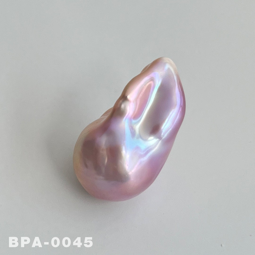 Purple & Gold Rainbow Fireball Pearl Flame Ball Natural Metallic ...